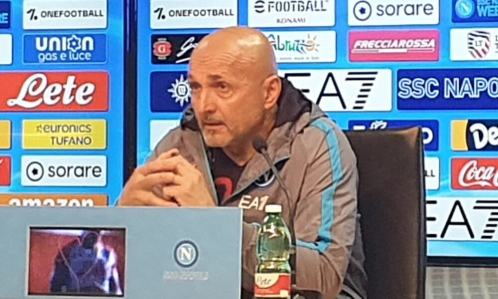 Spalletti in conferenza: "Dimostrazione di forza imperiosa dopo l ...