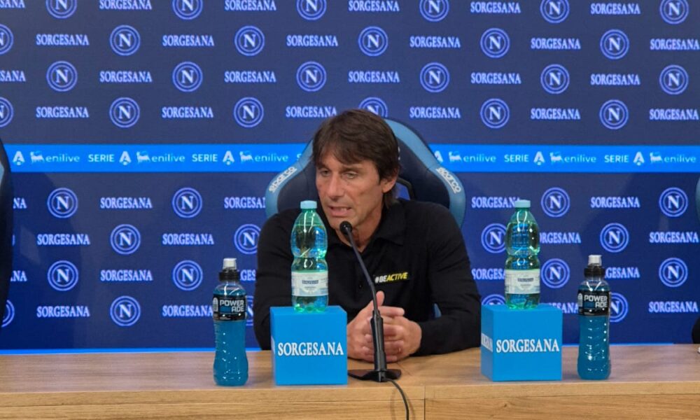 Antonio Conte in conferenza stampa prima di Napoli-Inter: "Gara influente sulla classifica ...