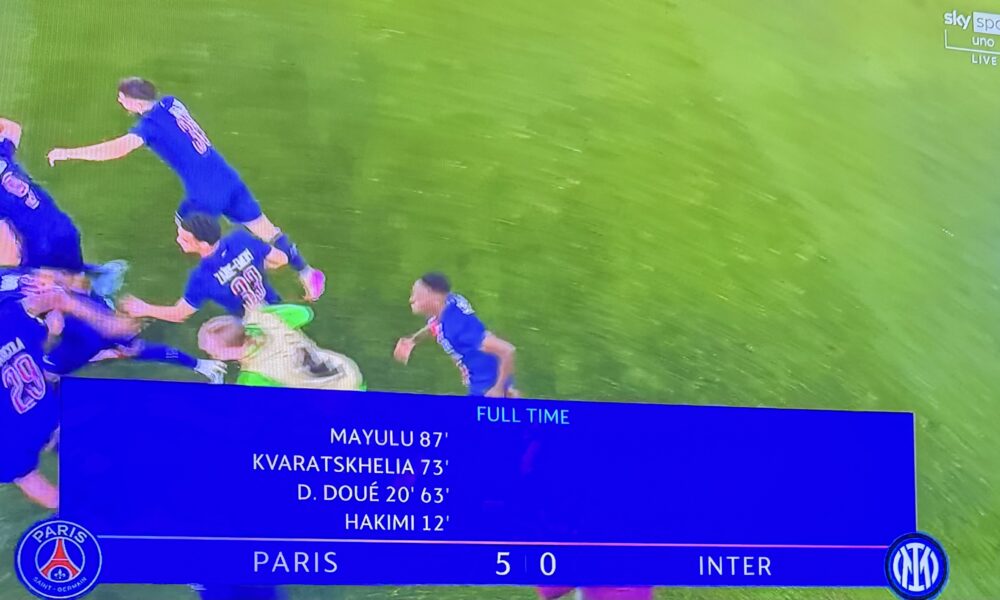 Il PSG vince la Champions e segna Kvara. - 100x100 Napoli